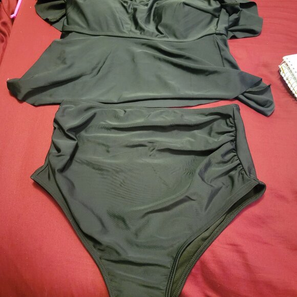 no name | Swim | Flared Top Two Piece Bikini | Poshmark